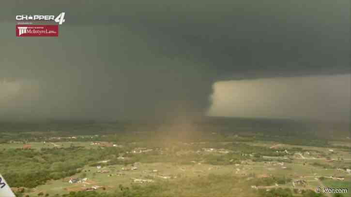 Initial Reports 8 Tornadoes Touched Down Across Oklahoma Oklahoma